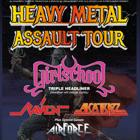 Heavy Metal Assault Tour at Manchester Academy 3 took place on Friday ...