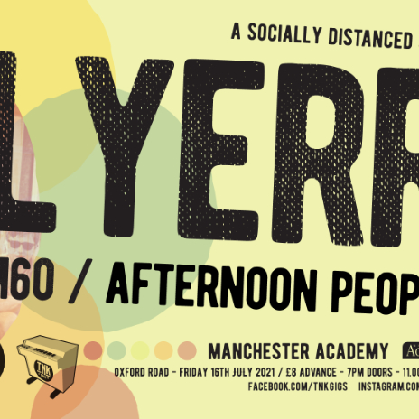 Lyerr tickets for Manchester Academy 3 on Saturday, 19th December 2015 ...
