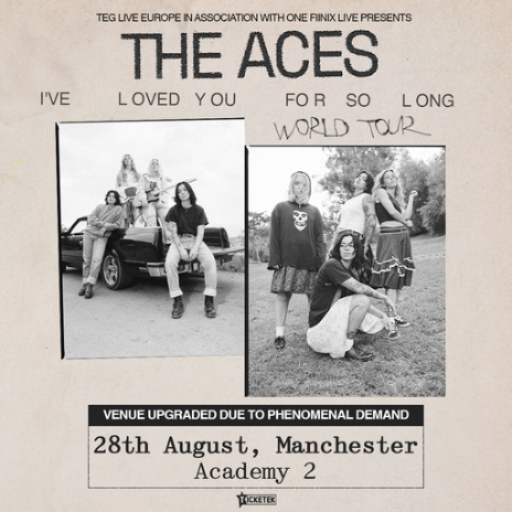 The Aces at Manchester Academy 2 took place on Monday, 28th August 2023 | Manchester Academy