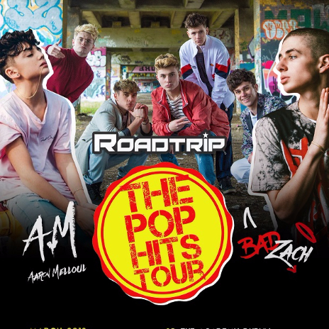The Pop Hits Tour Feat. Road Trip, Badzach & Aaron Melloul at ...